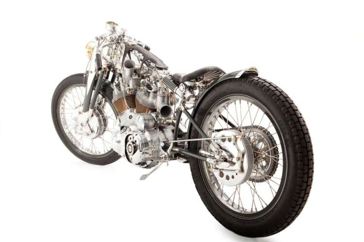 The Black Falcon: Vincent Black Shadow Custom – BikeBound