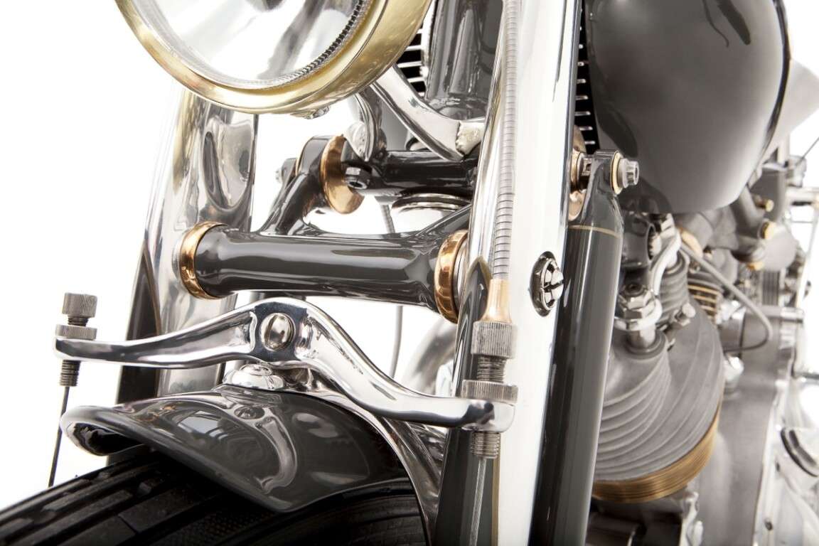 The Black Falcon: Vincent Black Shadow Custom – BikeBound