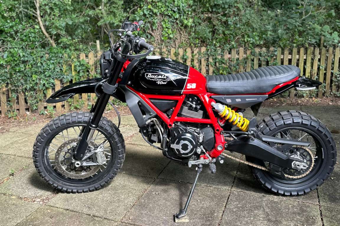 Desert Shred: Custom Ducati Desert Sled – BikeBound