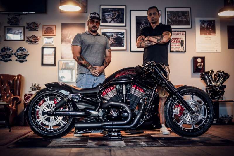 Stealth Bomber: Harley V-Rod “Nighthawk” – BikeBound