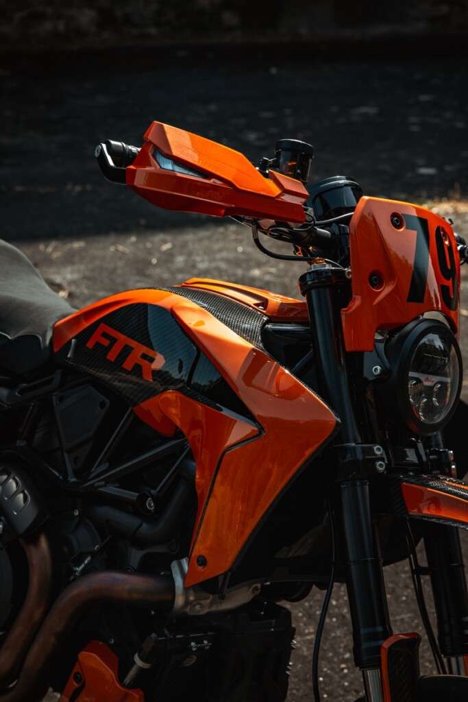 American Supermoto: Indian FTR Supermotard – BikeBound