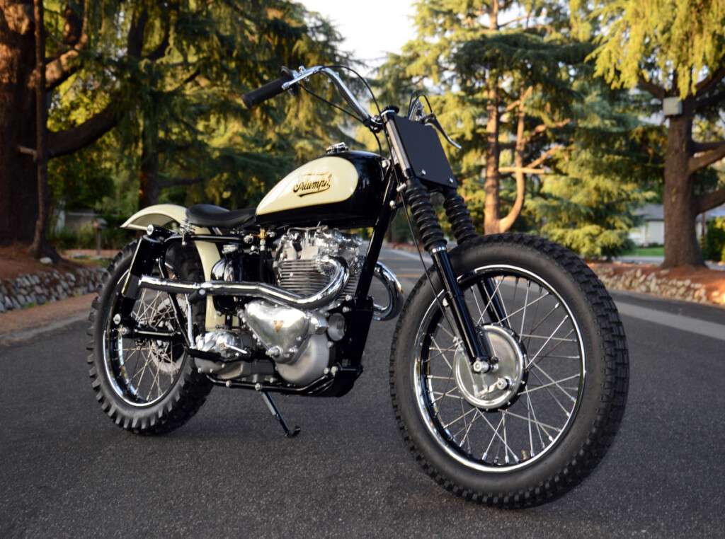 ’49 Big Bear Scrambler: Triumph TR5 Trophy – BikeBound