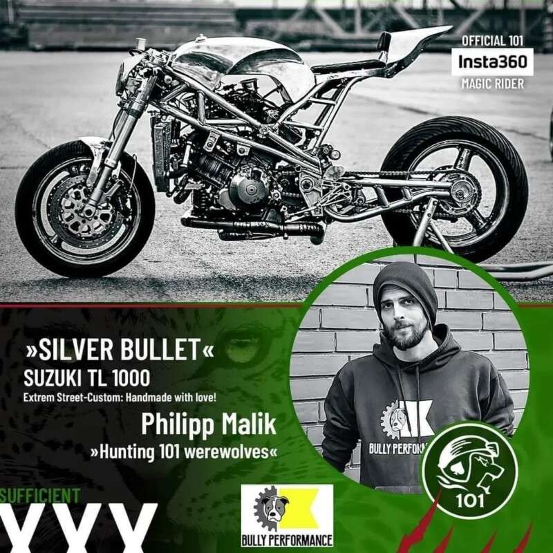Hunting Werewolves: “Silver Bullet” Suzuki TL1000 Sprint Racer – BikeBound