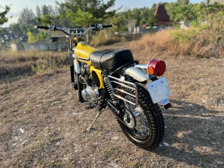 XS Monster: “deXSter” Yamaha XS650 Scrambler – BikeBound