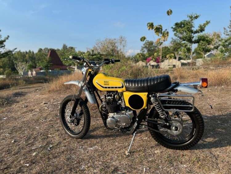 XS Monster: “deXSter” Yamaha XS650 Scrambler – BikeBound