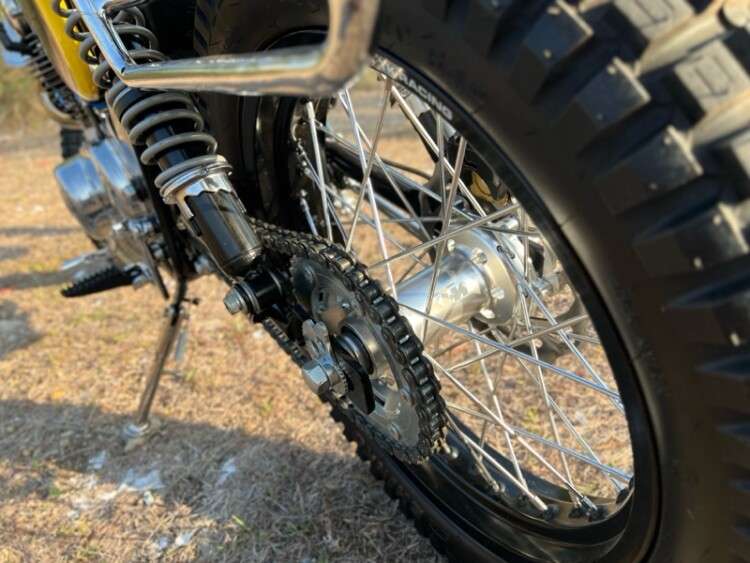 XS Monster: “deXSter” Yamaha XS650 Scrambler – BikeBound