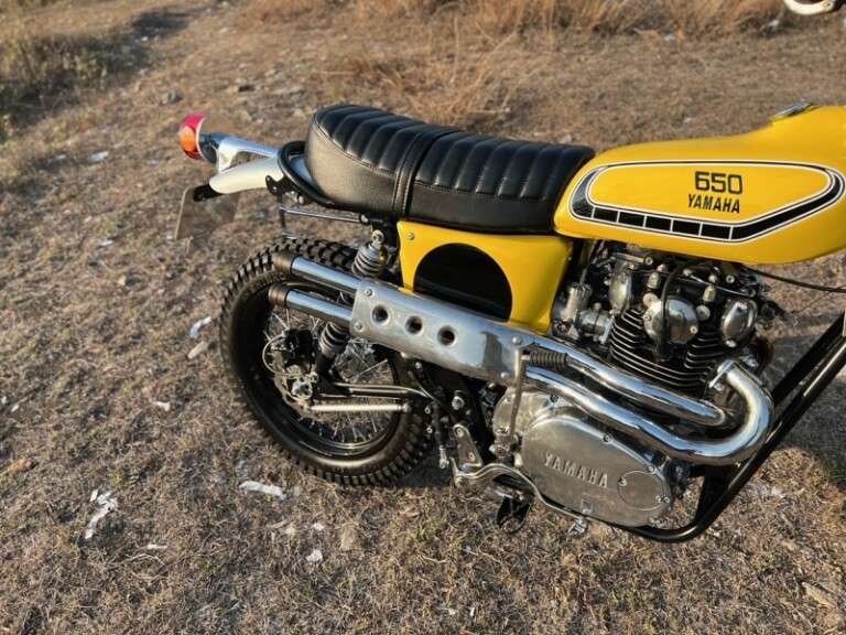 XS Monster: “deXSter” Yamaha XS650 Scrambler – BikeBound