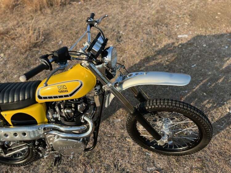 XS Monster: “deXSter” Yamaha XS650 Scrambler – BikeBound