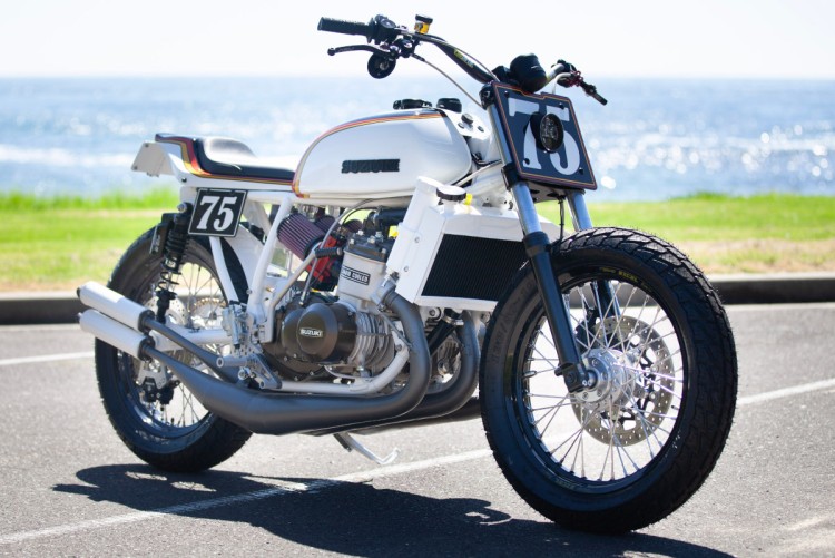 Yamaha RD350 Street Tracker by Scott Zupner – BikeBound