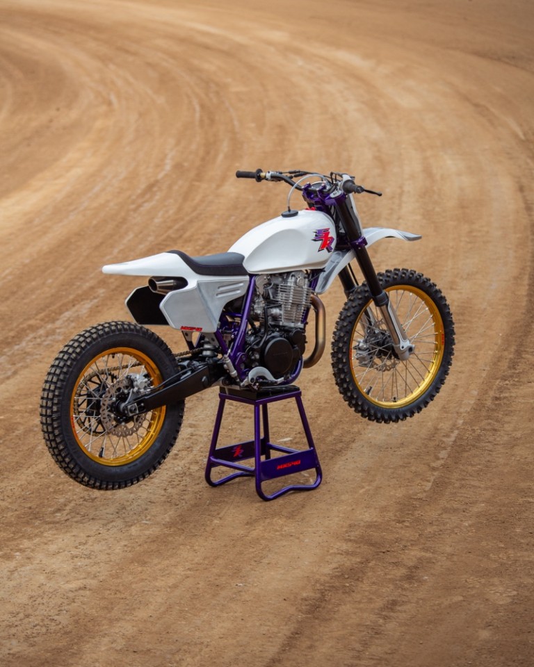 SR400 Reborn: Yamaha “SR540MX” Tracker – BikeBound