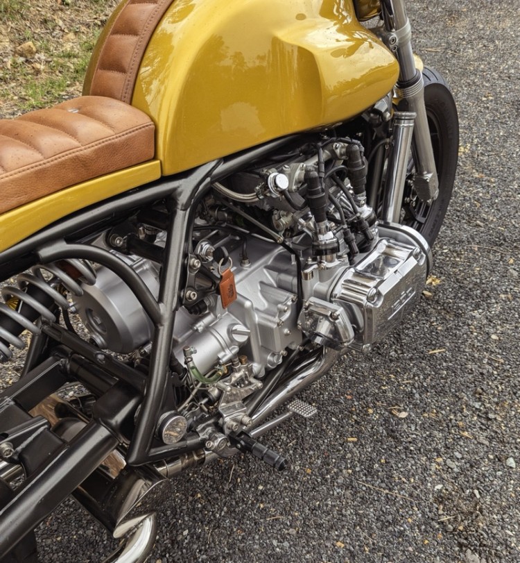 Stay Gold: Honda GL1200 Goldwing Café Racer – BikeBound