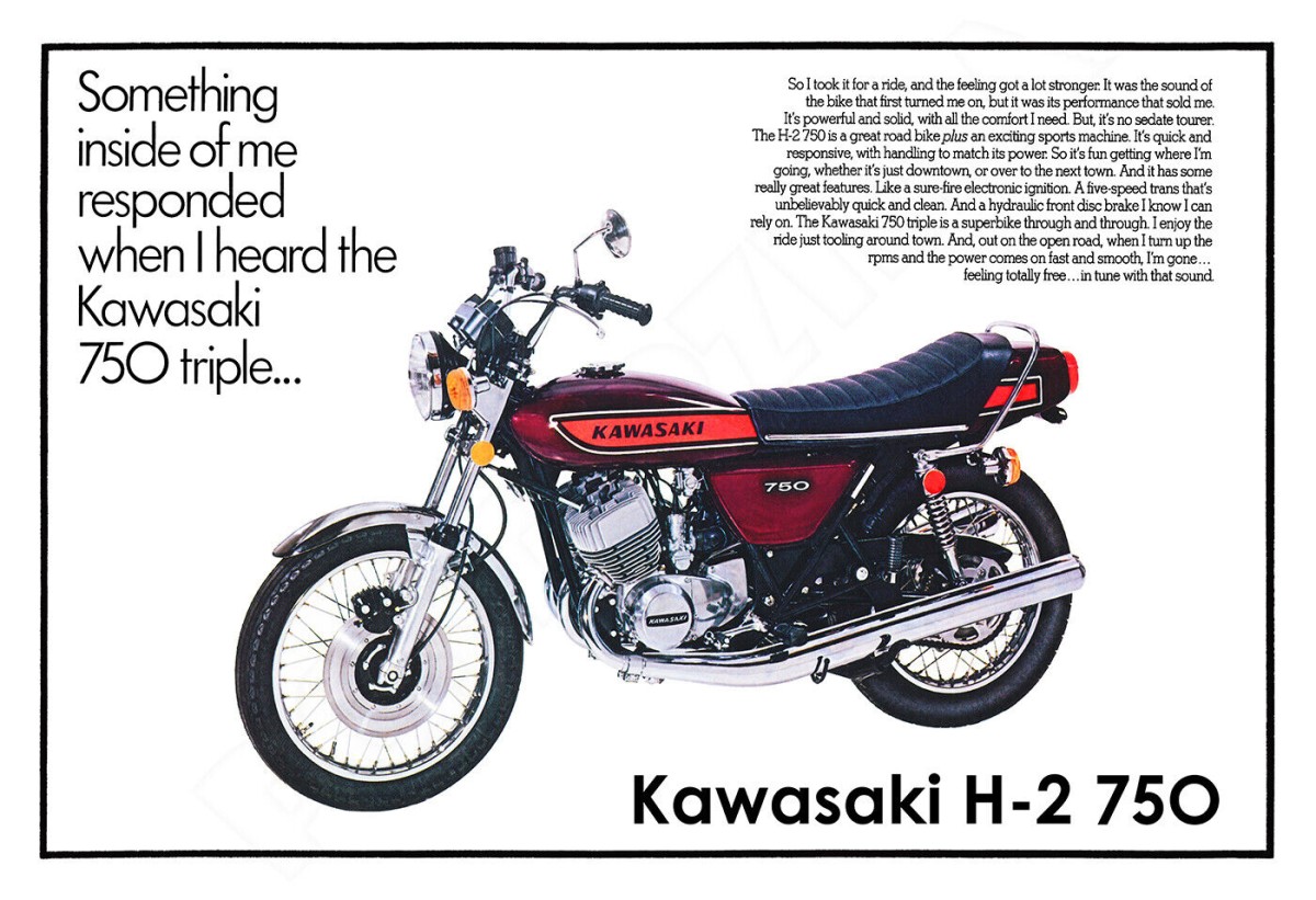 1000cc Widowmaker: Kawasaki H2 Mach IV 1000-4 – BikeBound