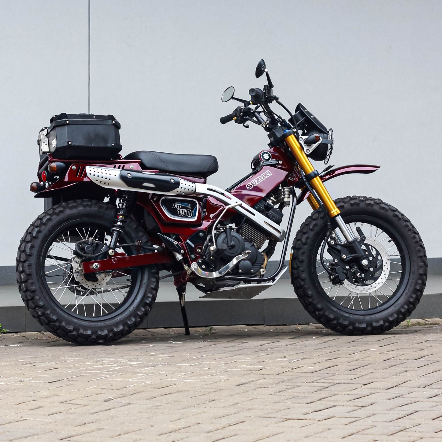 Trail 150: Suzuki Satria FU150 Trail Concept – BikeBound