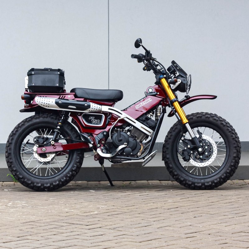 Trail 150: Suzuki Satria FU150 Trail Concept – BikeBound