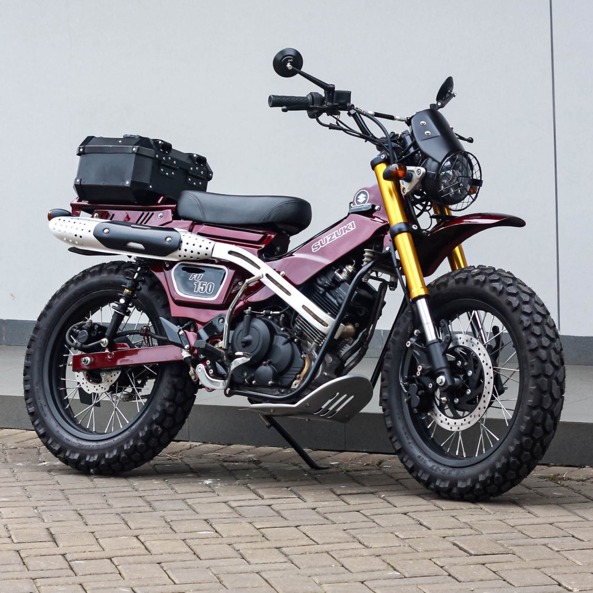 Trail 150: Suzuki Satria FU150 Trail Concept – BikeBound
