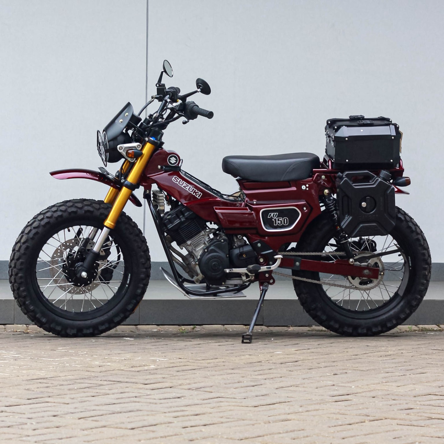 Trail 150: Suzuki Satria FU150 Trail Concept – BikeBound