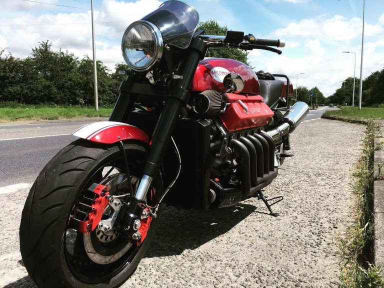 The Millyard Viper: 8000cc Viper V10 Custom Motorcycle – BikeBound