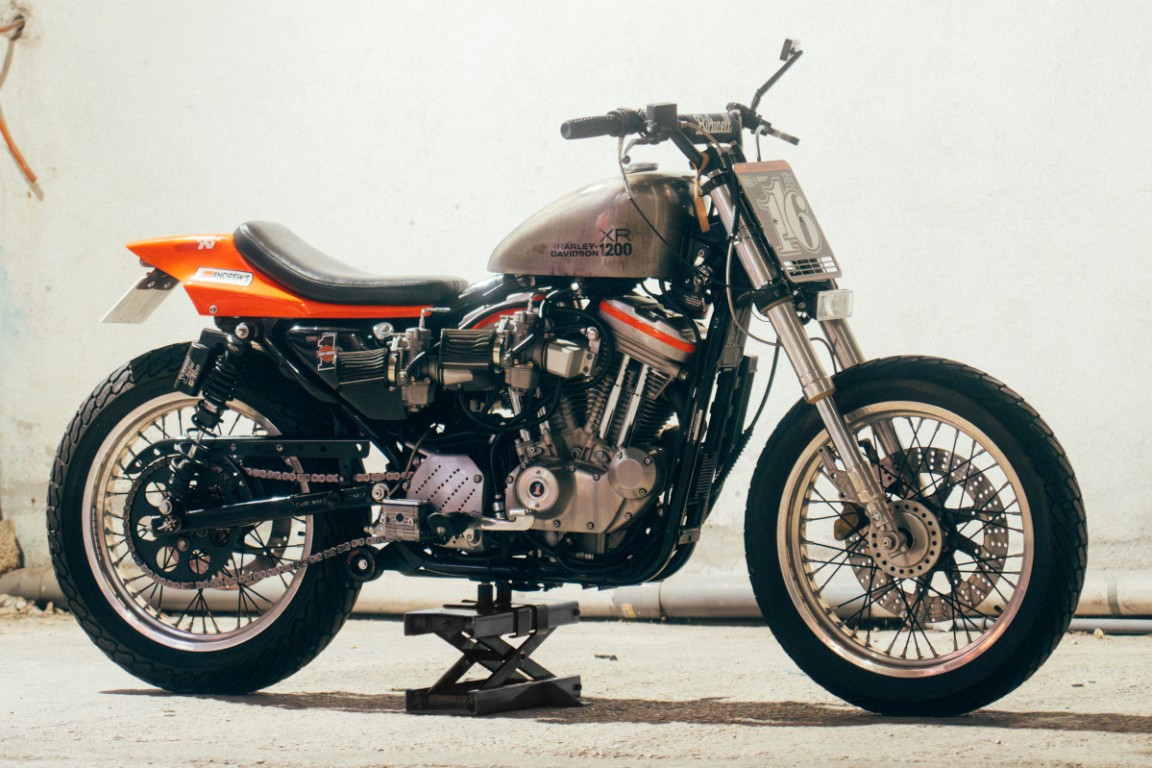 Harley Sportster Flat Trackers – BikeBound