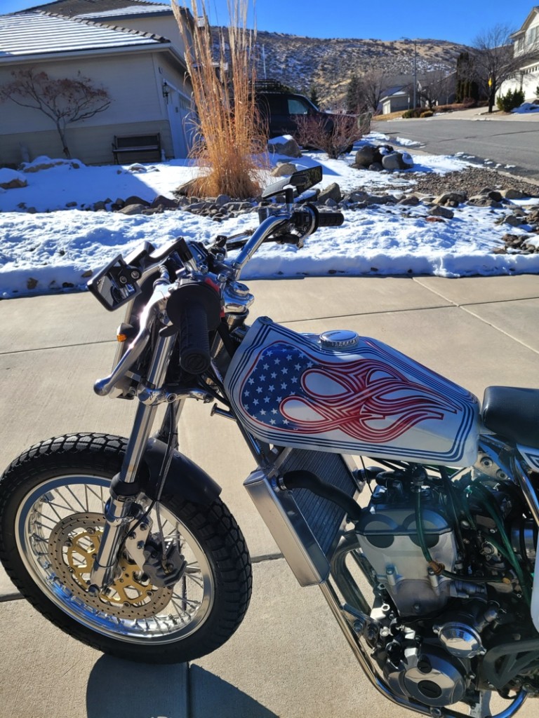 Ready to Race: Yamaha WR450 Street Tracker – BikeBound