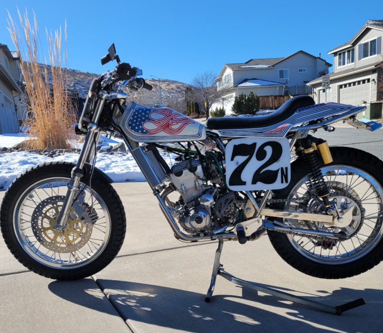 Ready to Race: Yamaha WR450 Street Tracker – BikeBound