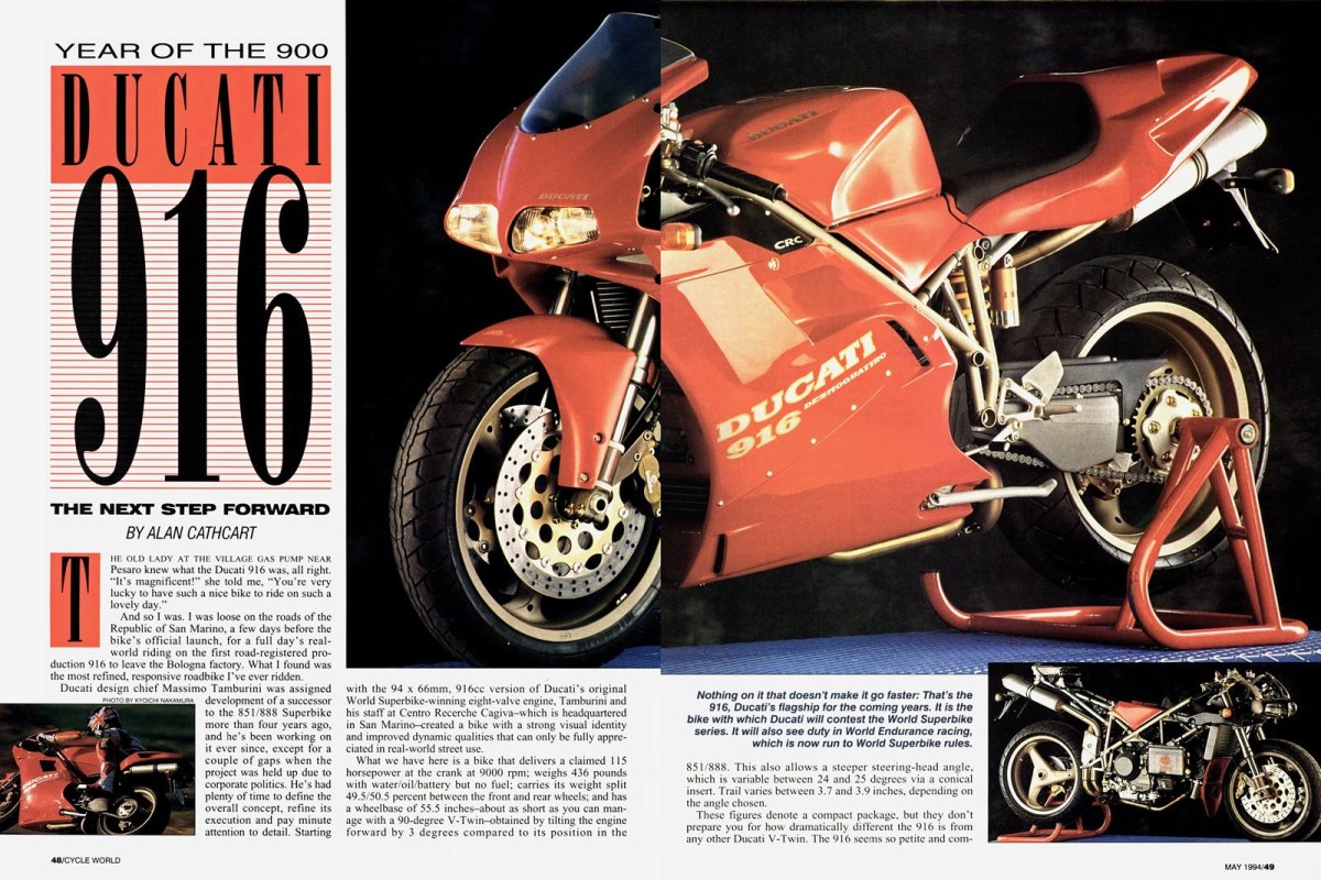 Half the Weight, Twice as Cool: Ducati 916 Replica Tank – BikeBound