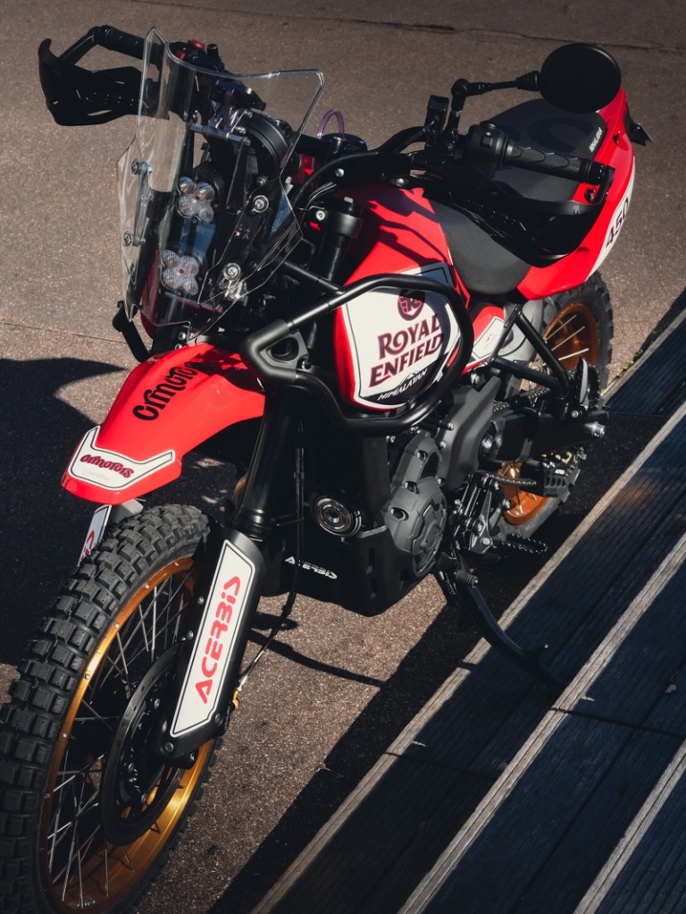 Dust Trail: Himalayan 450 Rally Bike – BikeBound