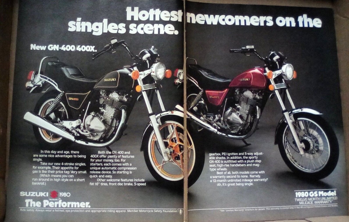 Gold Nickel 400: Suzuki GN400 Bobber – BikeBound