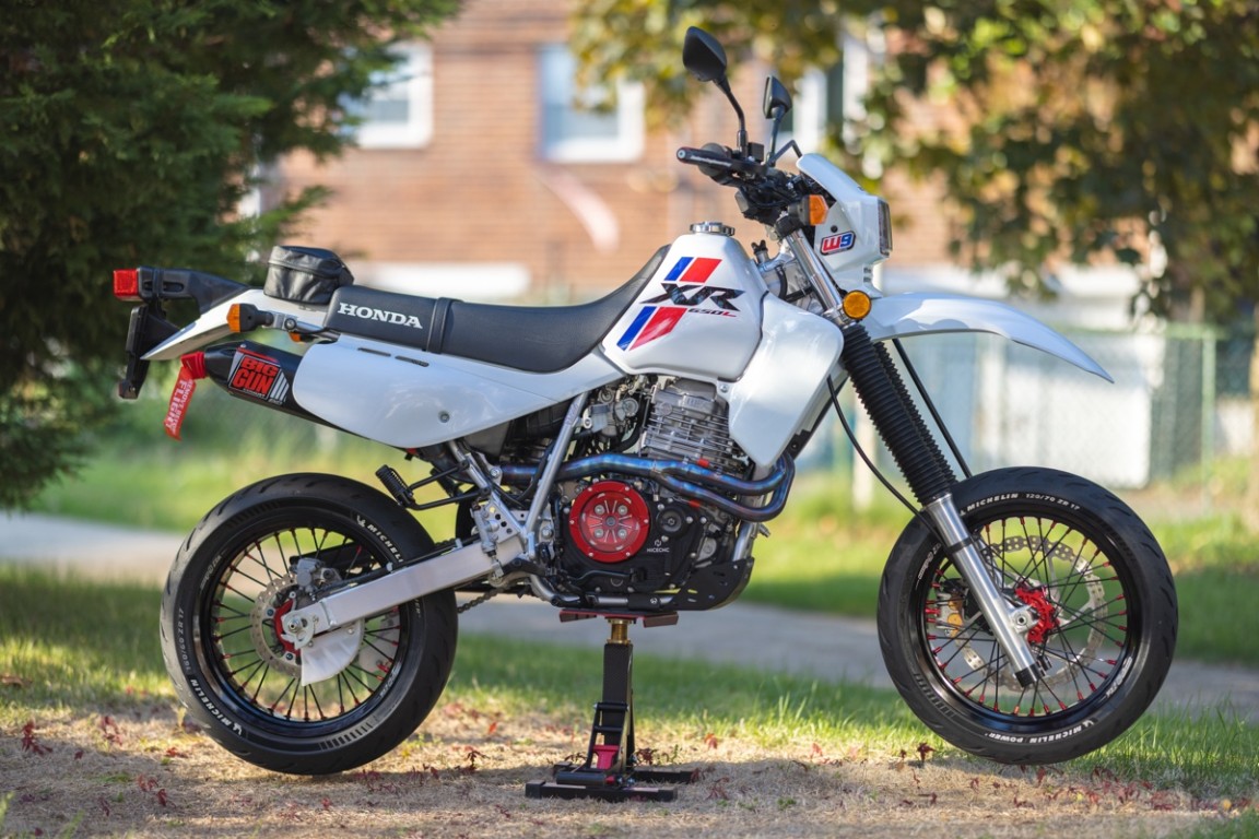 Big-Bore Motard: Honda XR650L Supermoto – BikeBound
