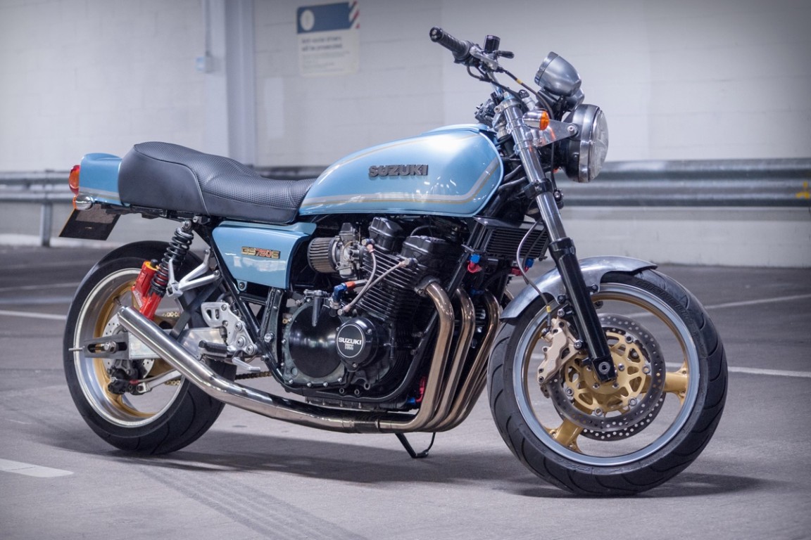 Spirit of ’78: 1230cc Suzuki GS750E Restomod – BikeBound