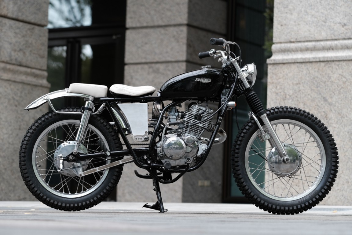 Brit-Style Enduro: Yamaha SR150 Scrambler – BikeBound