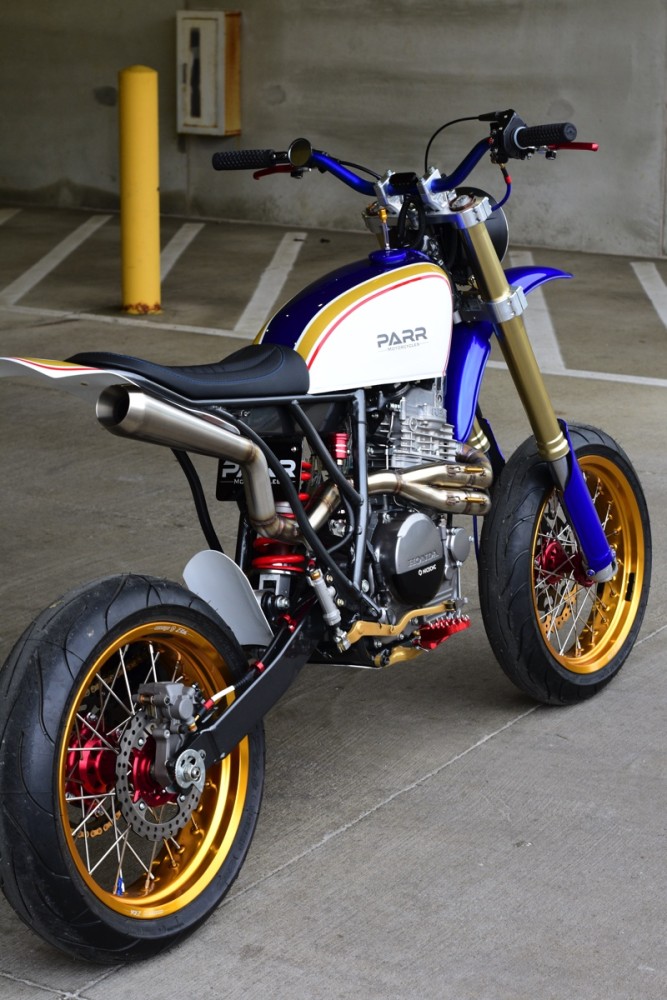 Retromotard: Honda XR650L Supermoto – BikeBound