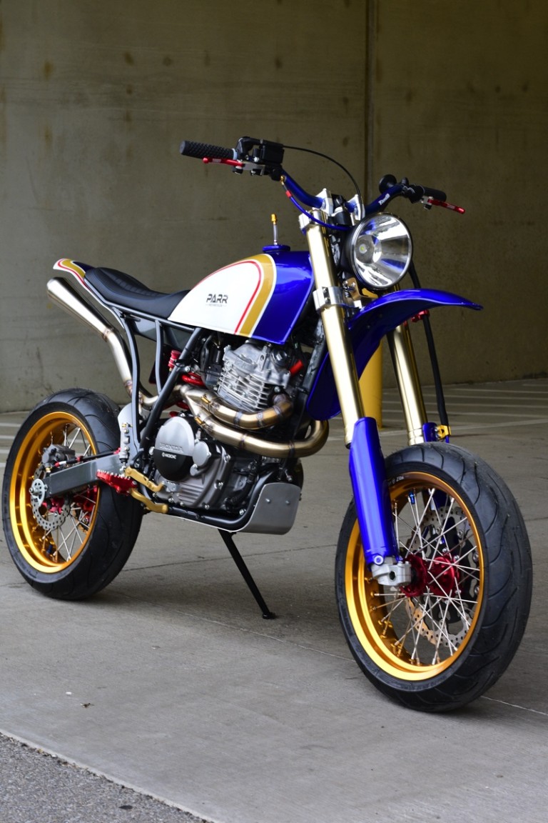 Retromotard: Honda XR650L Supermoto – BikeBound