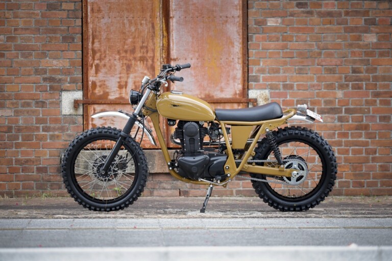 Ochre Dreams: Kawasaki 250TR Scrambler – BikeBound