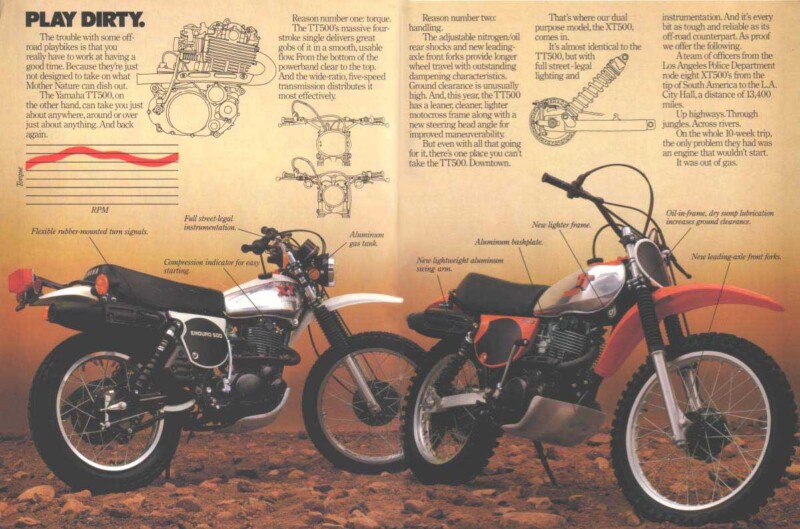 Unique Classic: Yamaha TT500 Restomod – BikeBound