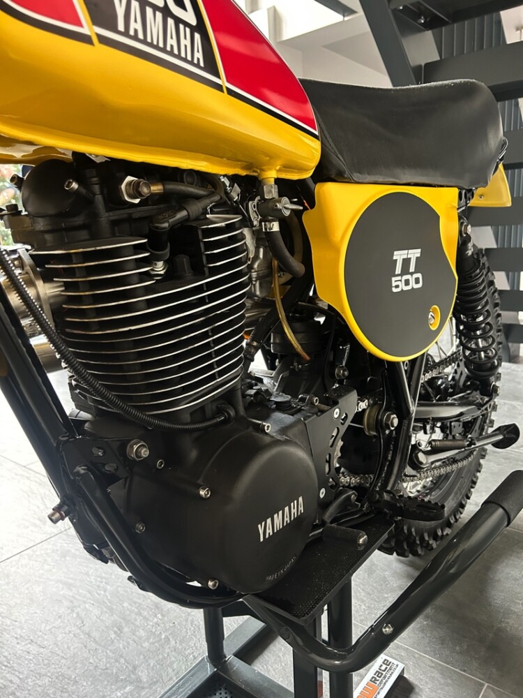 Unique Classic: Yamaha TT500 Restomod – BikeBound