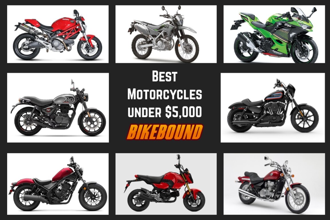 BikeBound Guide: Best Motorcycles Under $5000 – BikeBound