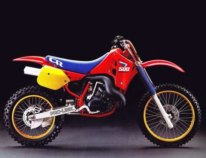 Vintage Review & Specs: Honda CR500: “The Animal” – BikeBound