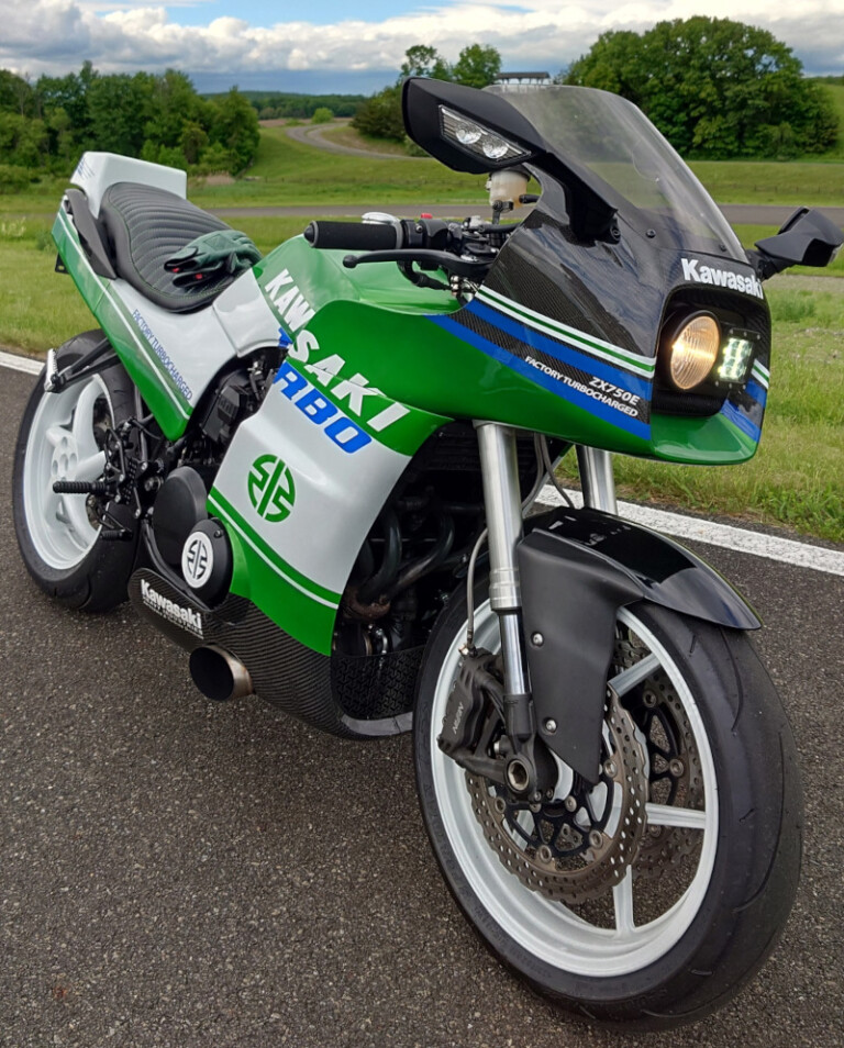 Legend of the Green: Kawasaki 750 Turbo – BikeBound