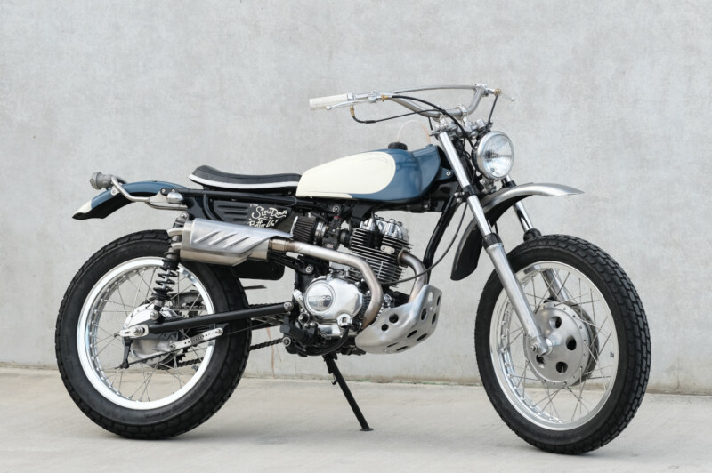 The Tank Project: KTR 150 Scrambler – BikeBound