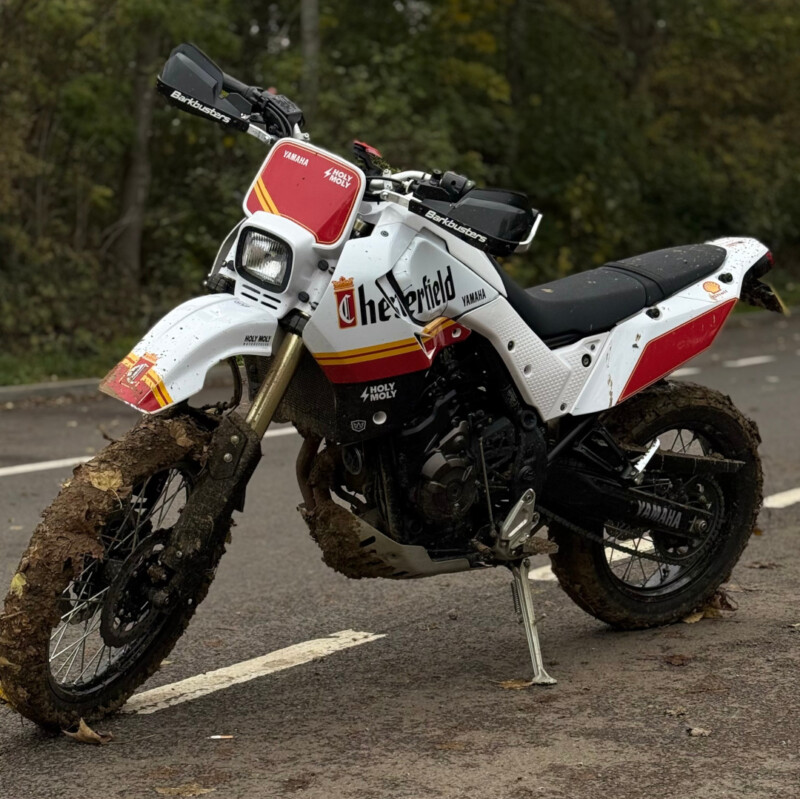 Chesterfield Scrambler: Retro-Kitted Yamaha Ténéré 700 – BikeBound