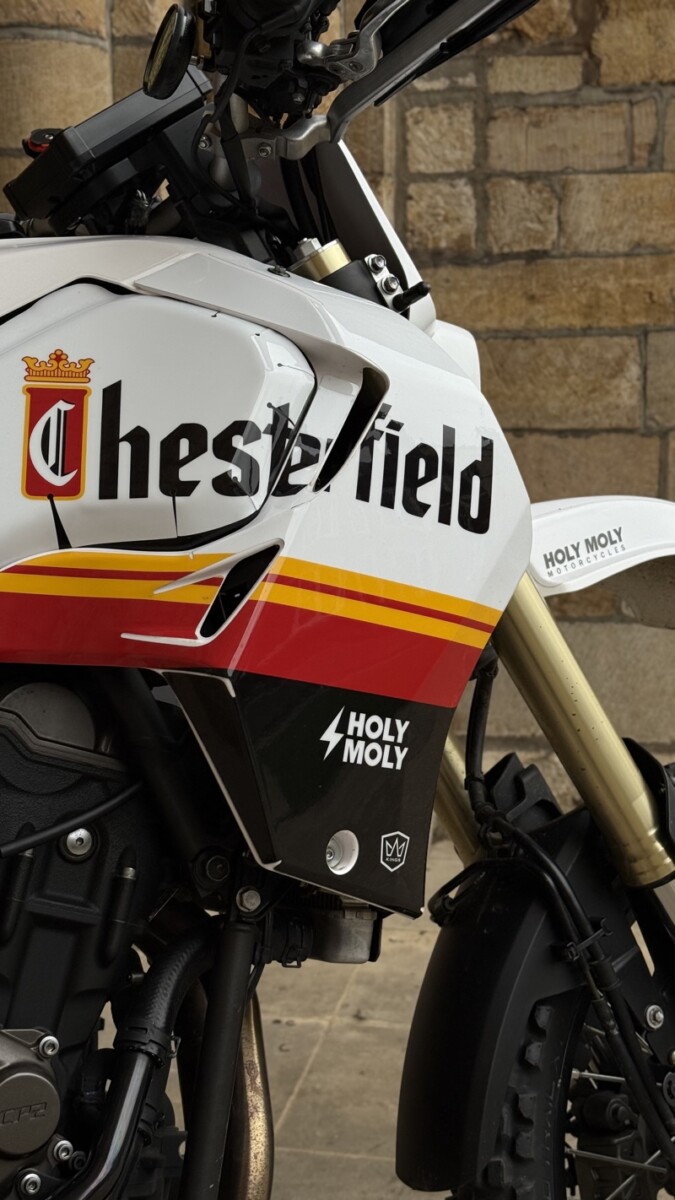 Chesterfield Scrambler: Retro-Kitted Yamaha Ténéré 700 – BikeBound