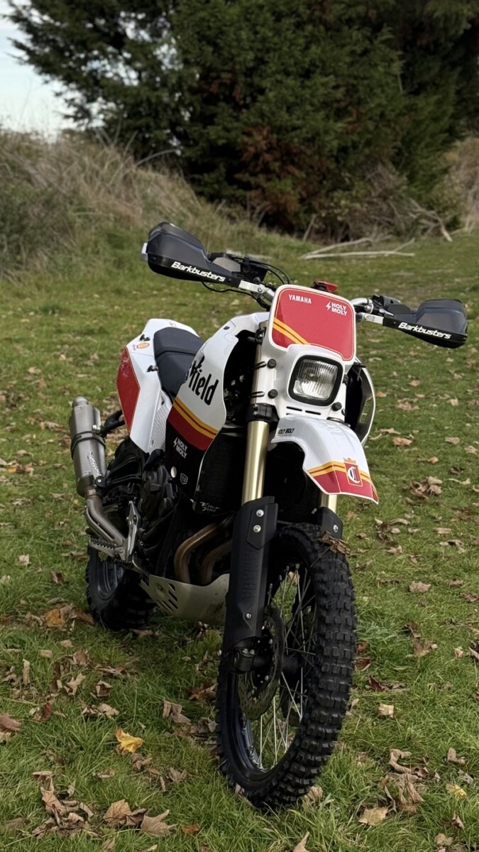 Chesterfield Scrambler: Retro-Kitted Yamaha Ténéré 700 – BikeBound