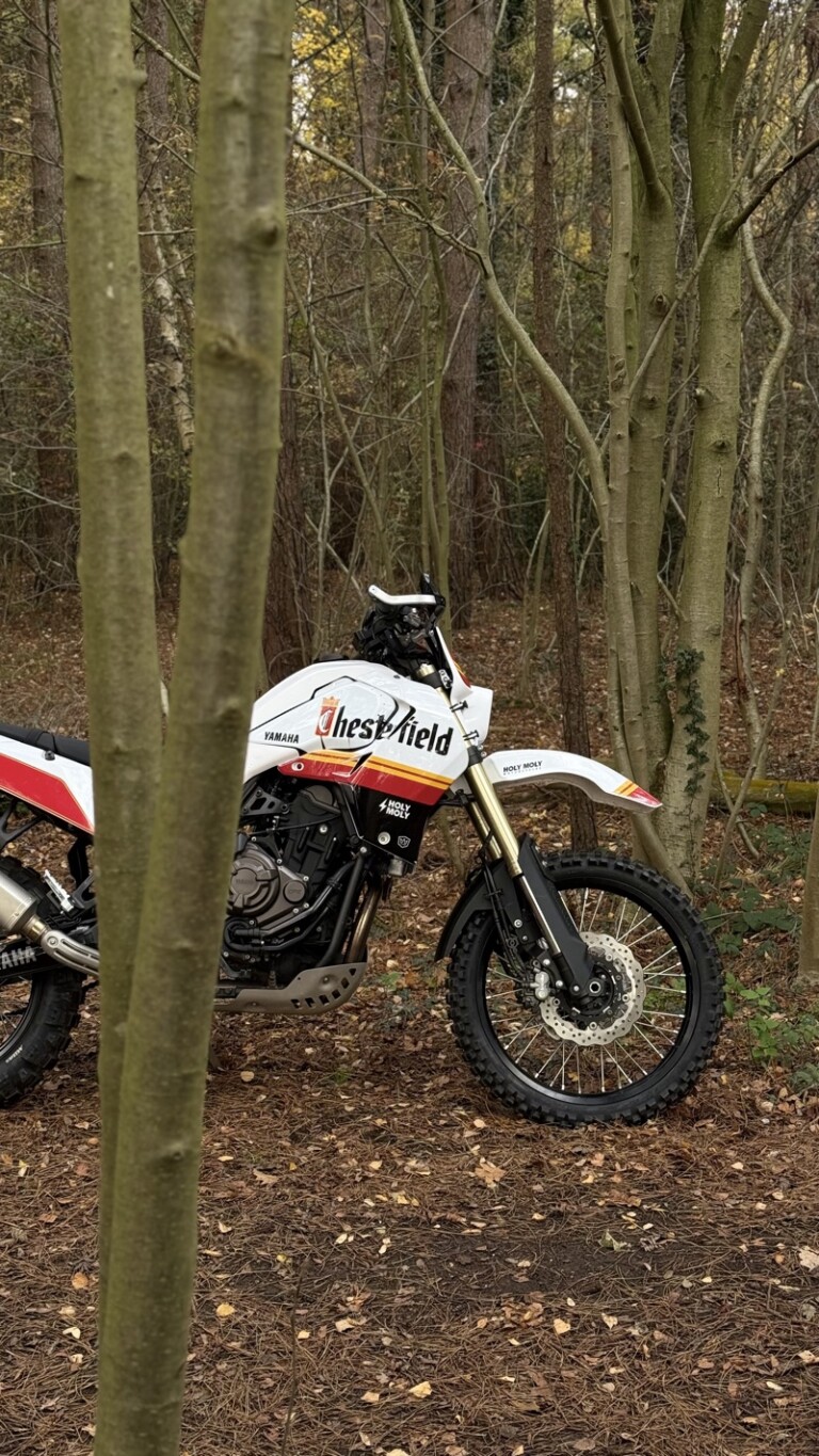 Chesterfield Scrambler: Retro-Kitted Yamaha Ténéré 700 – BikeBound
