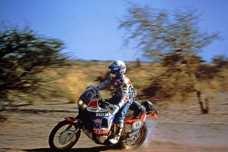 Desert Queen: Honda NXR750 Paris-Dakar Rally Bike – BikeBound
