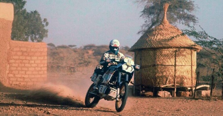 Desert Queen: Honda NXR750 Paris-Dakar Rally Bike – BikeBound