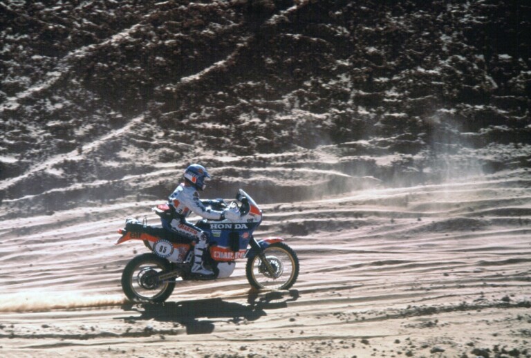 Desert Queen: Honda NXR750 Paris-Dakar Rally Bike – BikeBound
