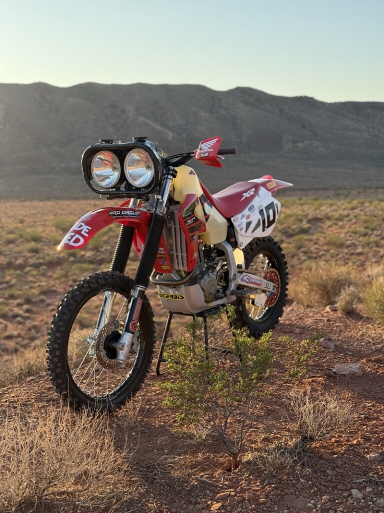 Baja-Spec Honda XR650R from a Factory Dakar Rider – BikeBound
