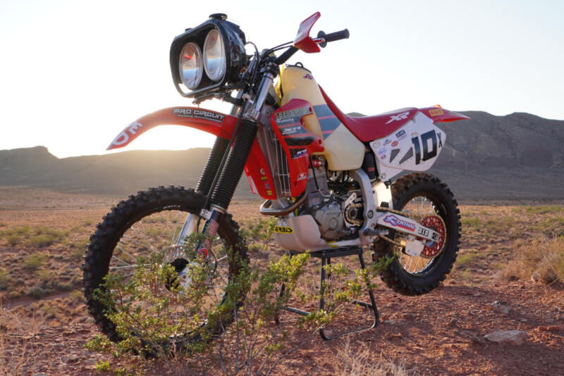 Baja-Spec Honda XR650R from a Factory Dakar Rider – BikeBound