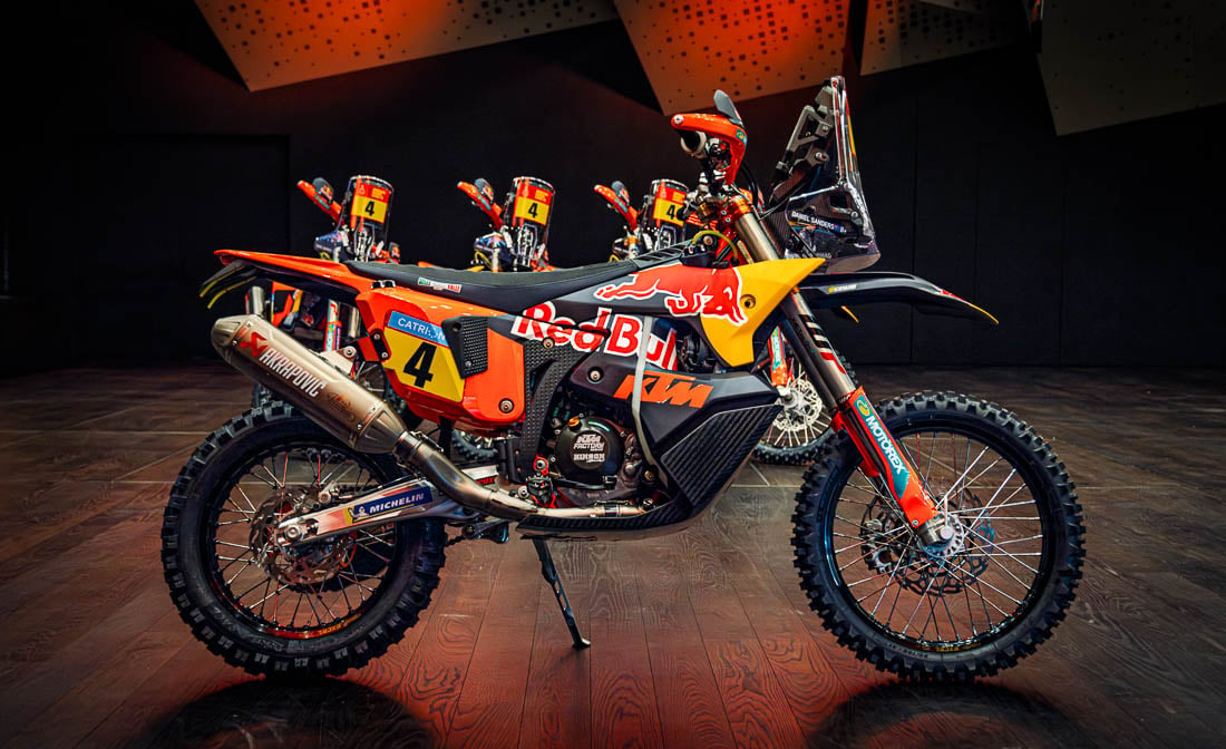 Dakar Spec: KTM 450 Rally Replica – BikeBound