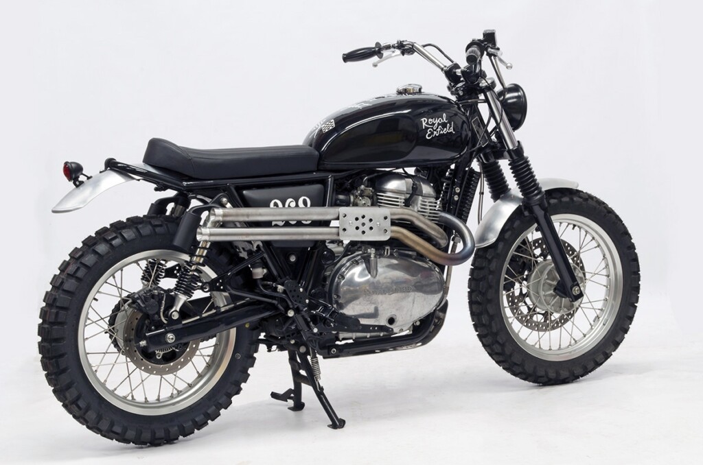 Desert Jaguar: Royal Enfield “Yaguareté” 650 Desert Sled ...